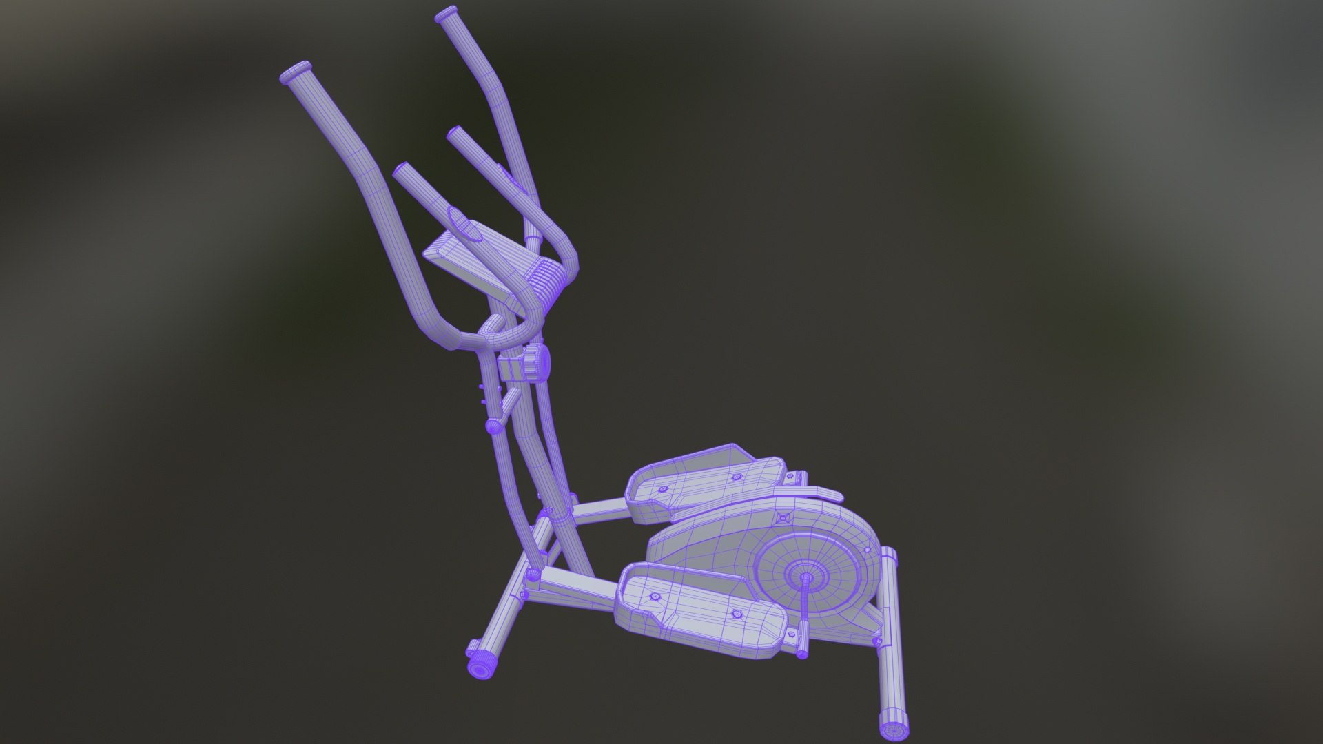 3D Gym Cycle Low Poly - TurboSquid 2197109