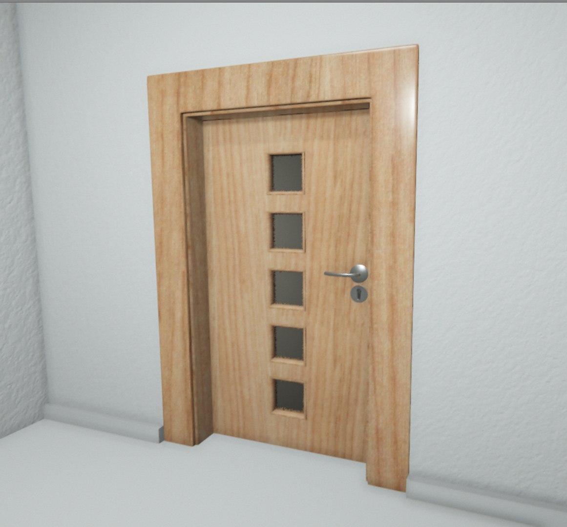3d Model Doors L R