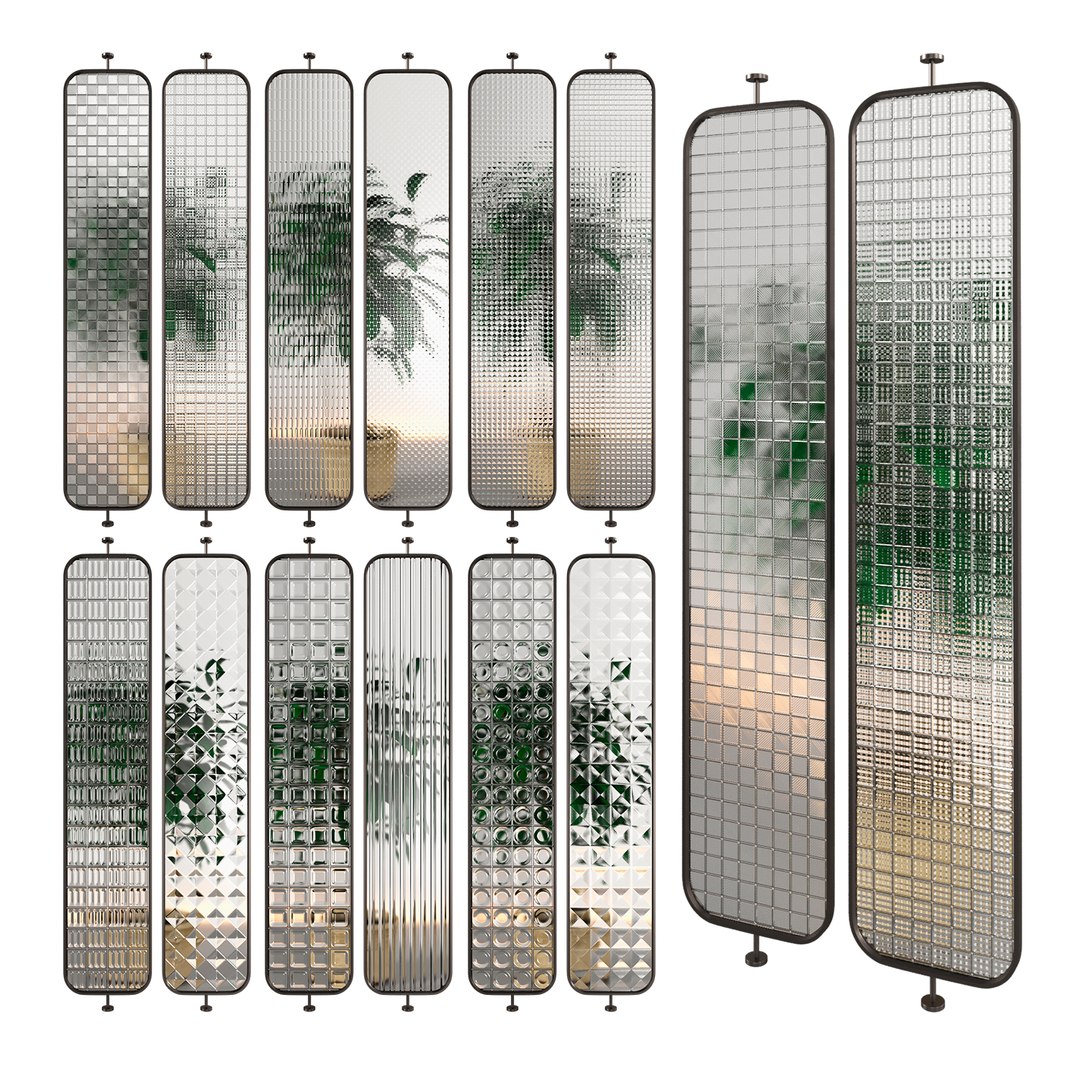 3D Model Glass Partition 08 - TurboSquid 1906912