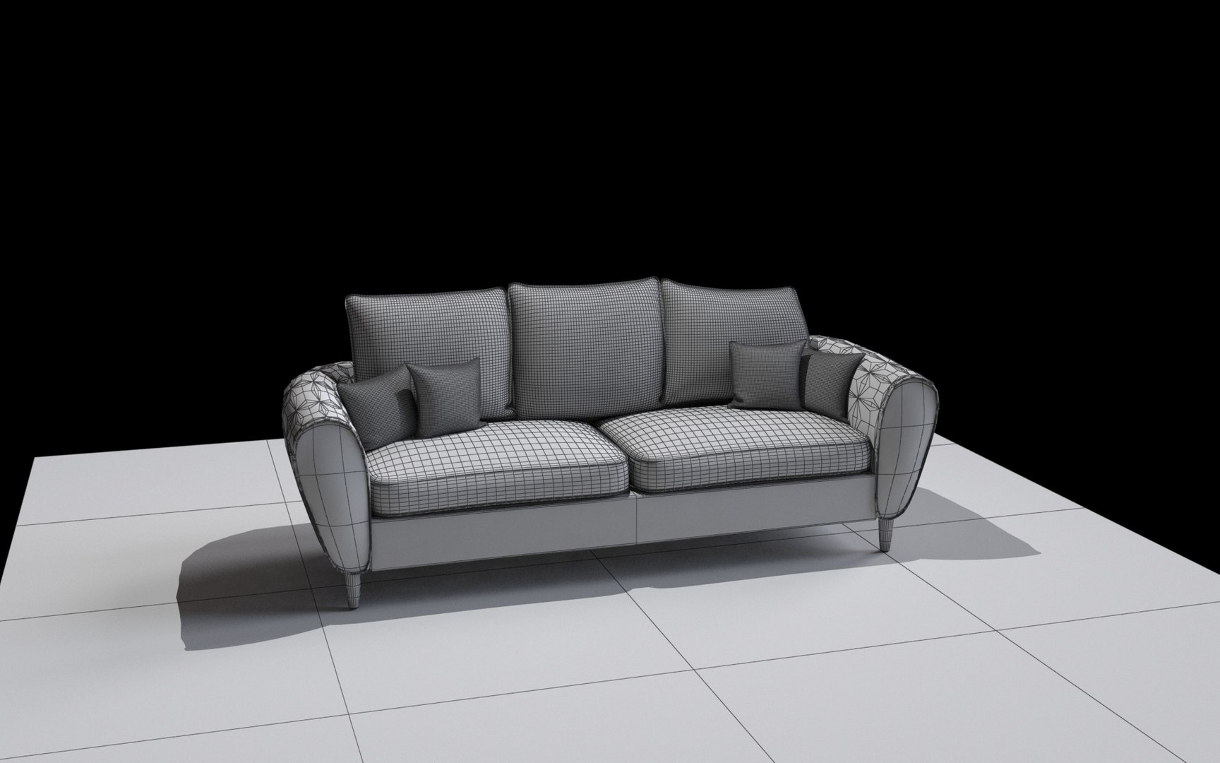 Sofa seat 3D - TurboSquid 1393160