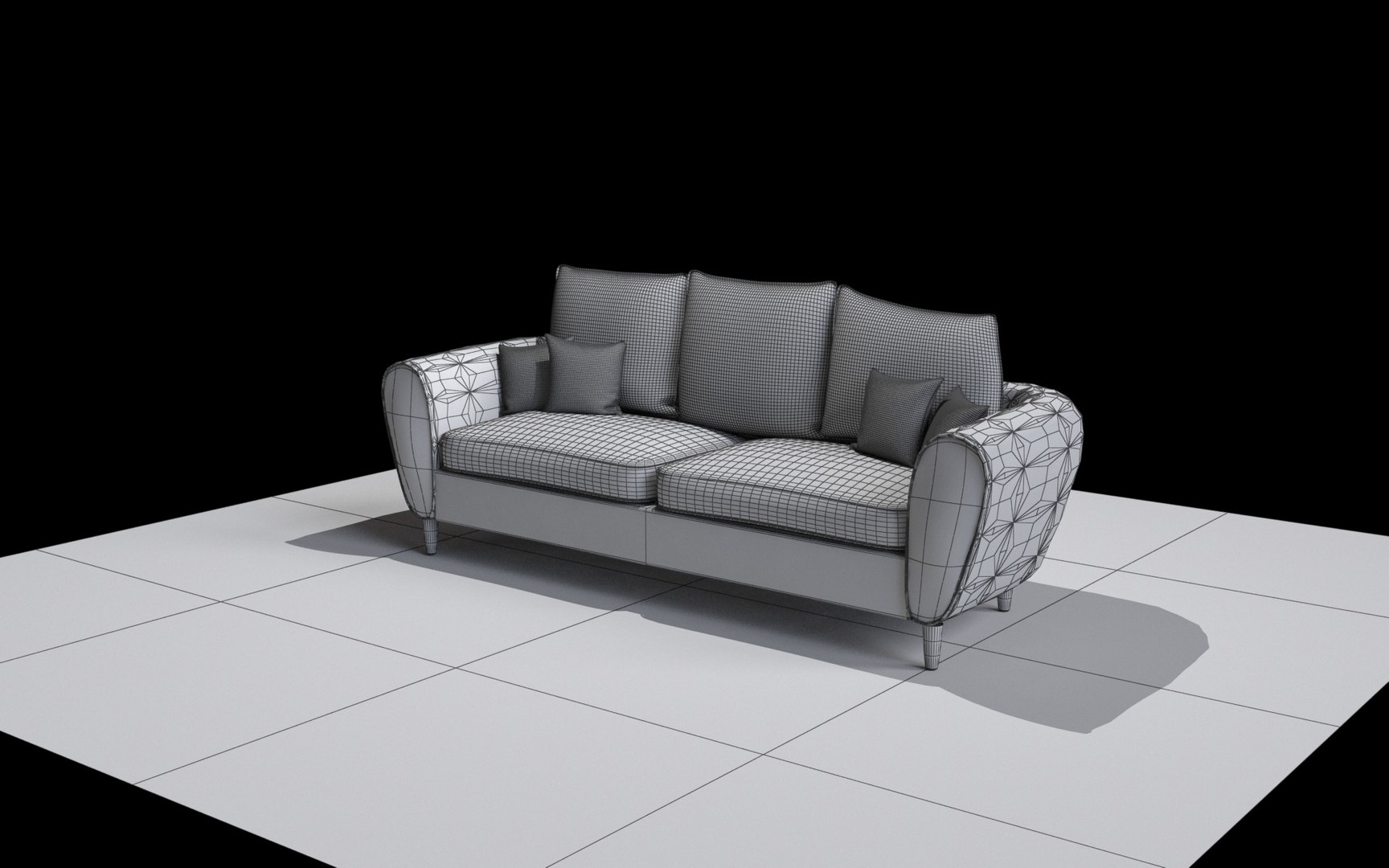 Sofa seat 3D - TurboSquid 1393160