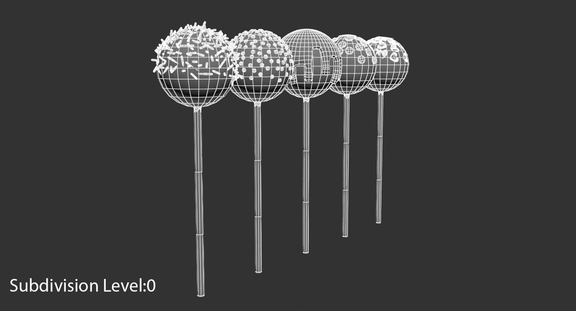 3D lollipop - TurboSquid 1311854