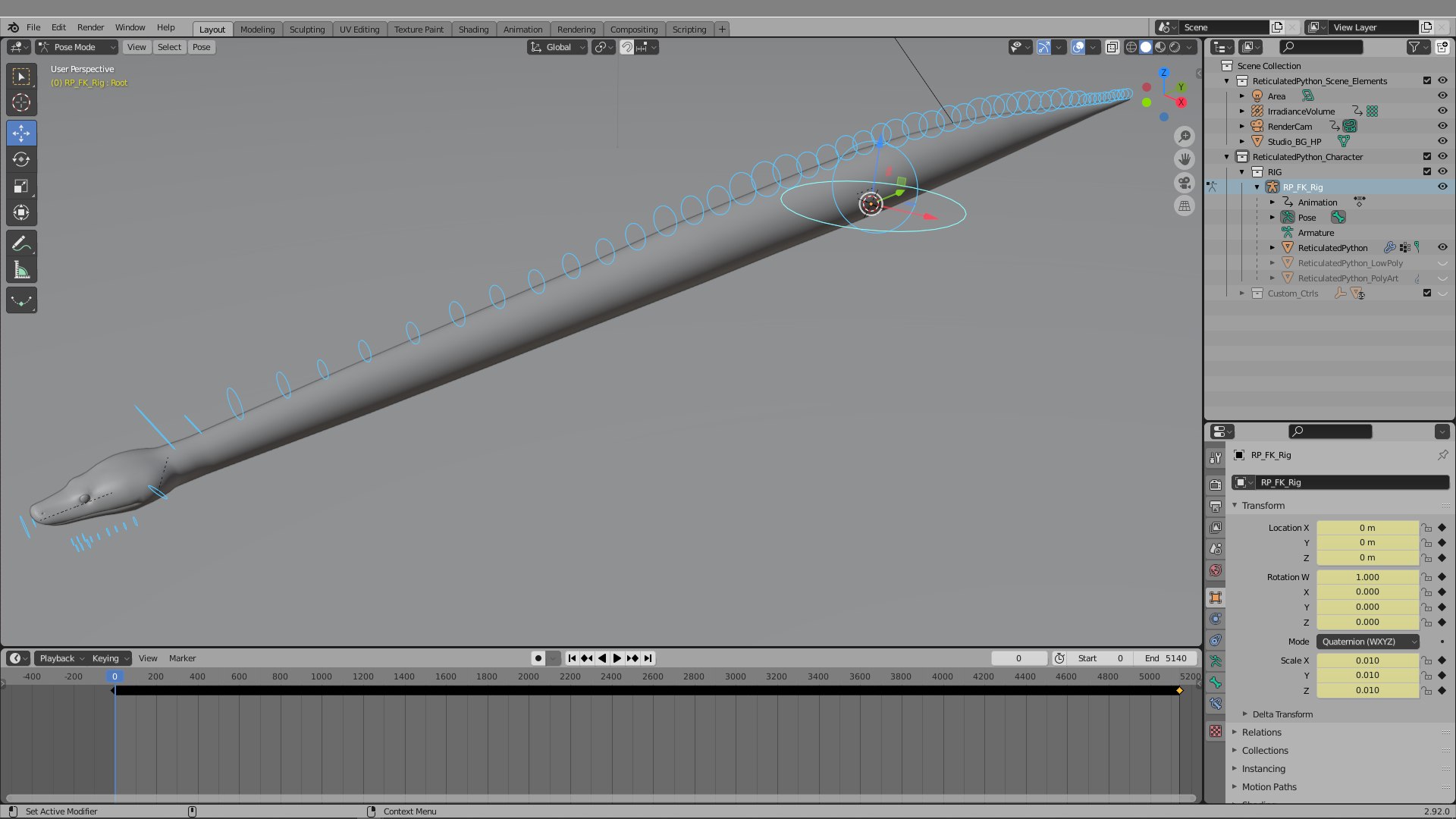 Reticulated Python Model - TurboSquid 1833686