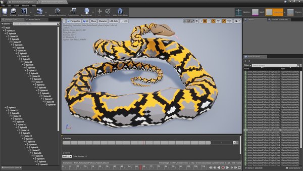 Reticulated Python model - TurboSquid 1833686