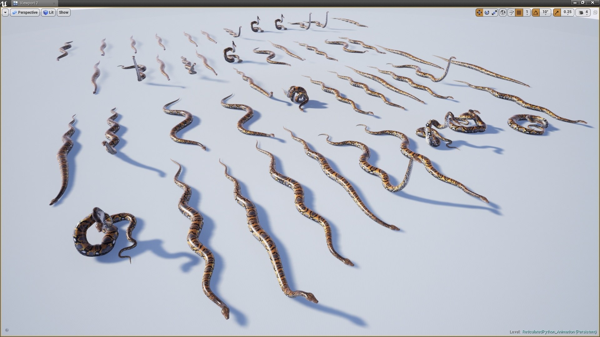 Reticulated Python Model - TurboSquid 1833686