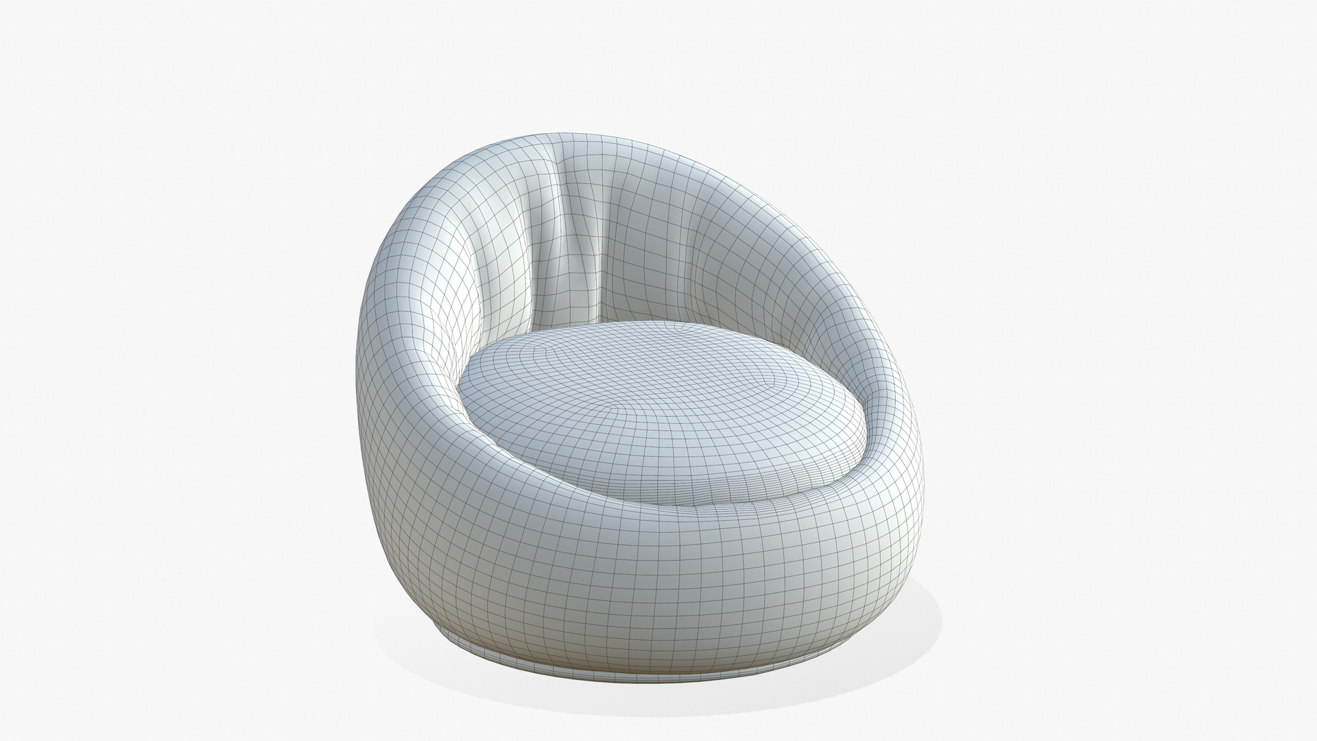 Chesterfield Velvet Bench With Brown Sofa 3D model - TurboSquid 1904564