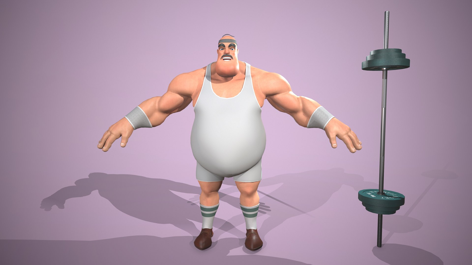 3D Strong Man Pack - TurboSquid 1860227