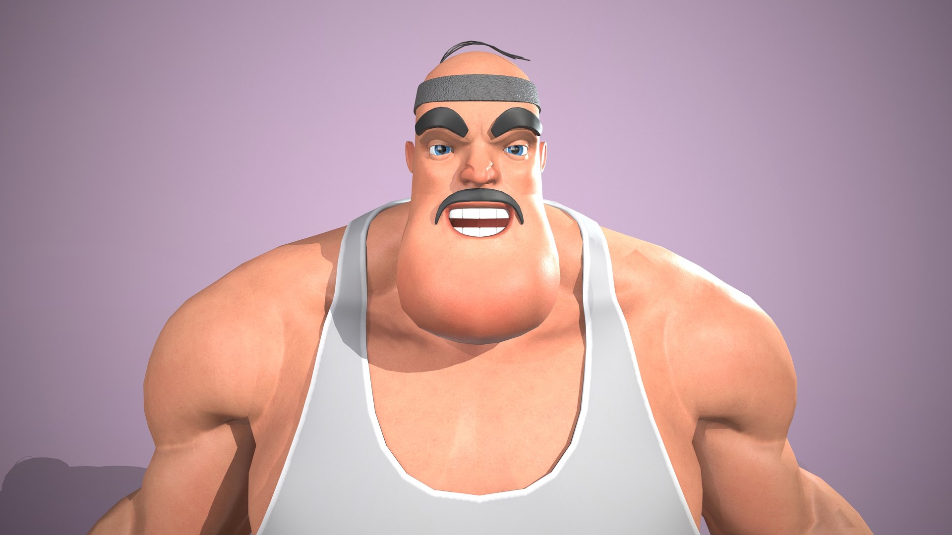 3D Strong Man Pack - TurboSquid 1860227