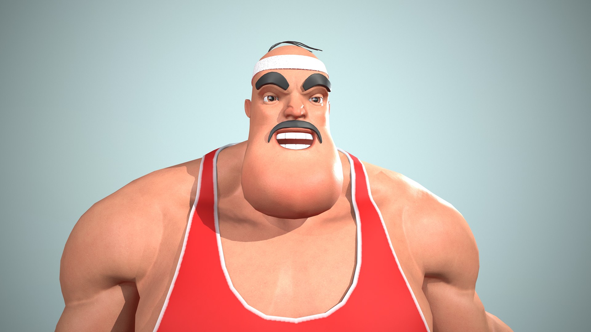 3D Strong Man Pack - TurboSquid 1860227