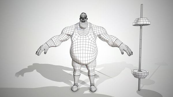 3D Strong man pack - TurboSquid 1860227