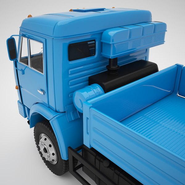 3d kamaz 65115 model