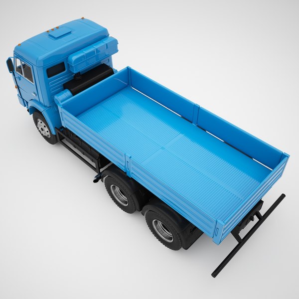 3d kamaz 65115 model