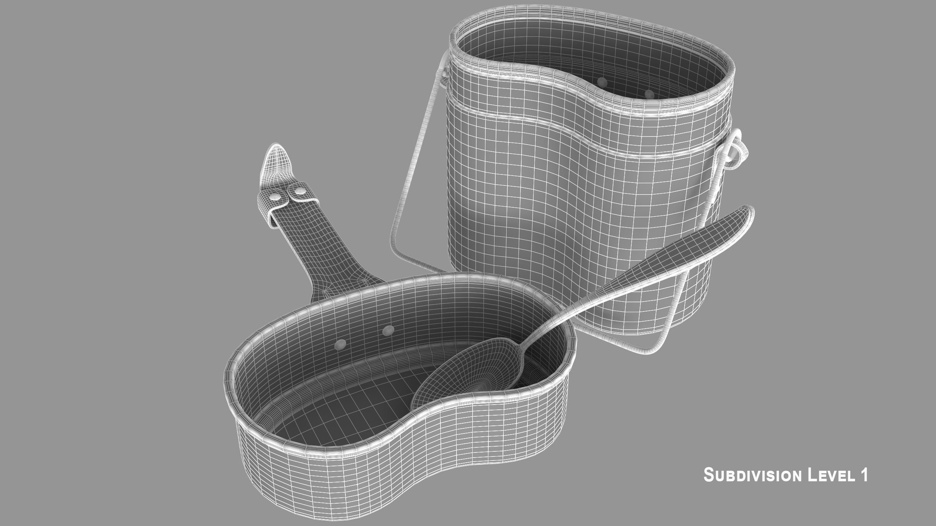 3D Mess Kit - TurboSquid 1475637