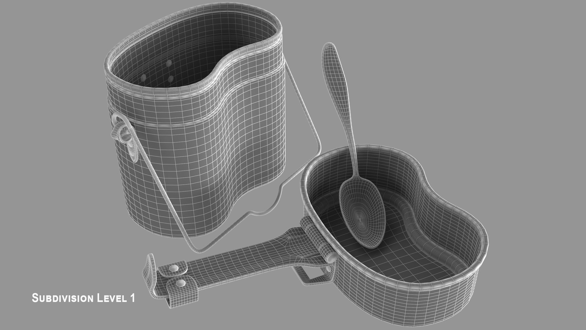 3D Mess Kit - TurboSquid 1475637