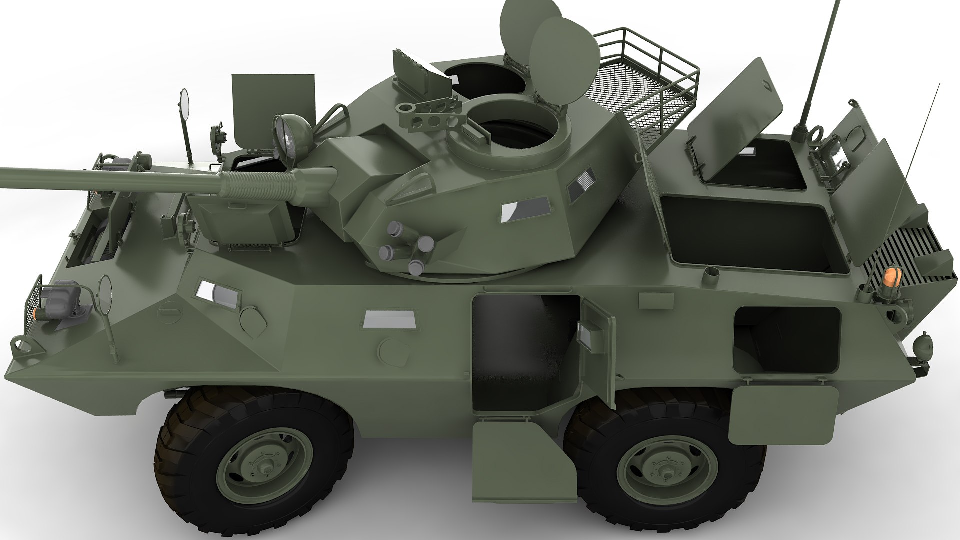 3D Cadillac V150 M706 Model - TurboSquid 2289226