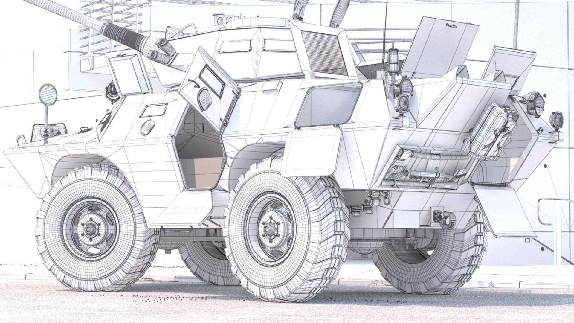 3D Cadillac V150 M706 Model - TurboSquid 2289226