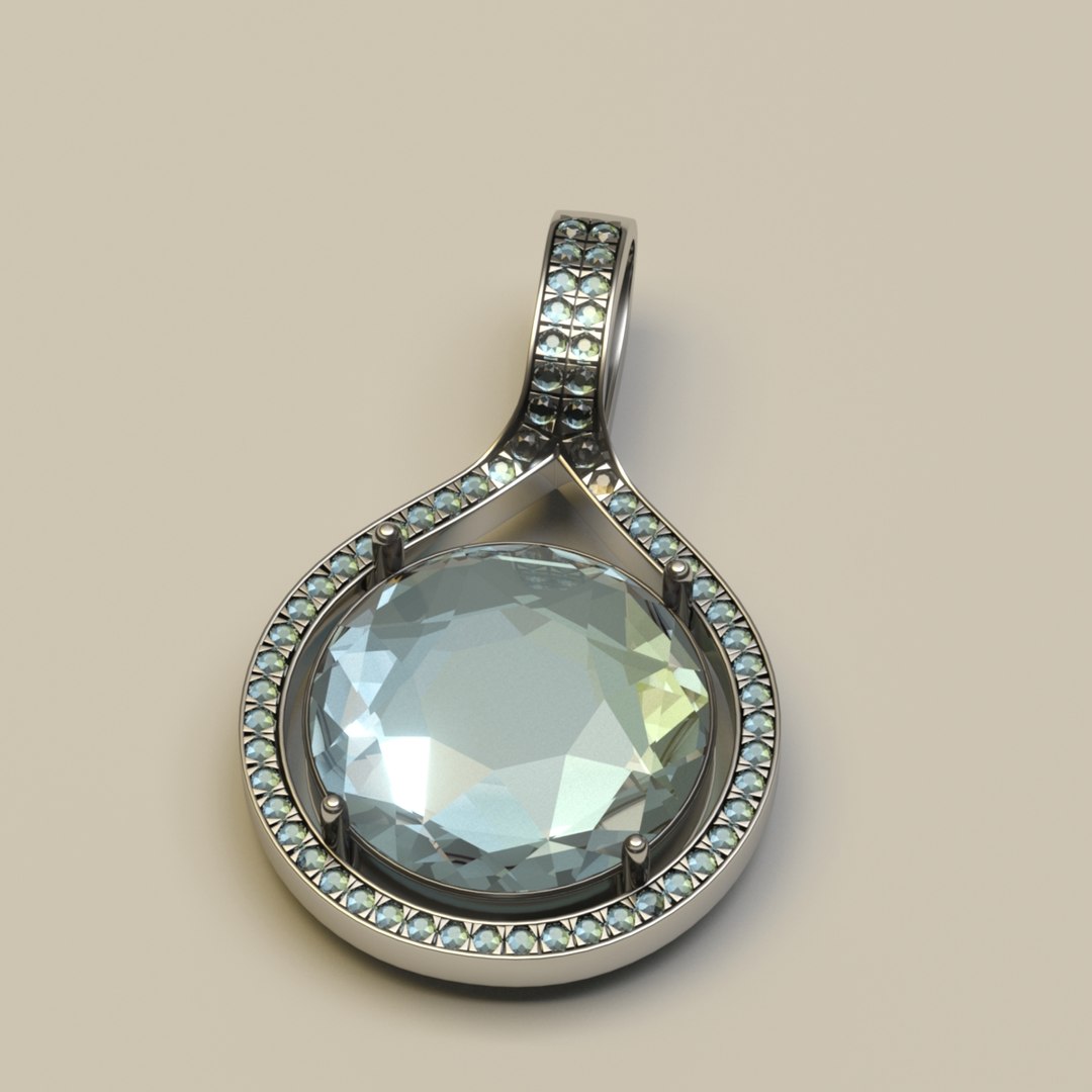 3d Jewelry Pendant