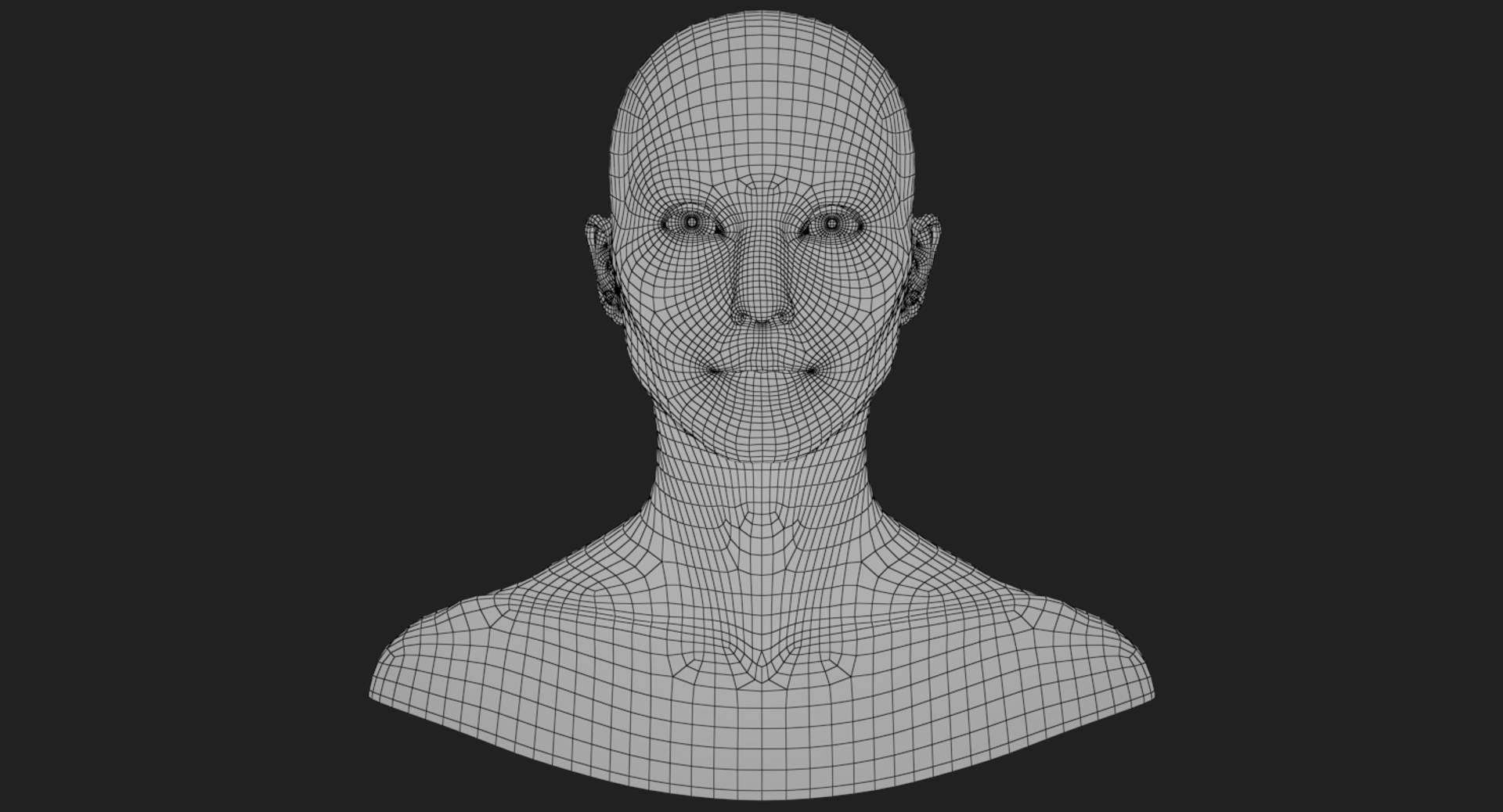 Female head 3D - TurboSquid 1229428