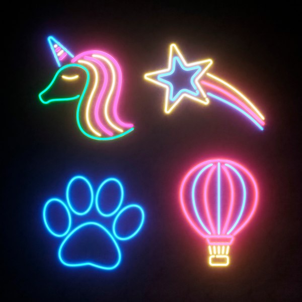 3D Neon Decor 8 - TurboSquid 2055092