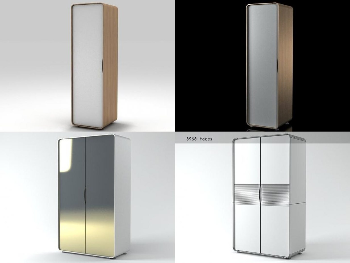 3D model cemia wardrobes - TurboSquid 1184495