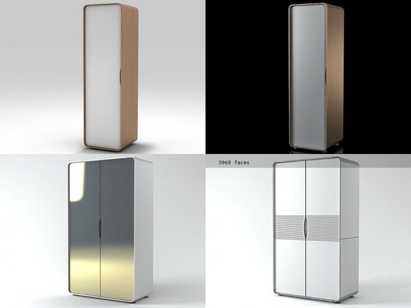 Cemia 옷장 3D 모델 - TurboSquid 1184495