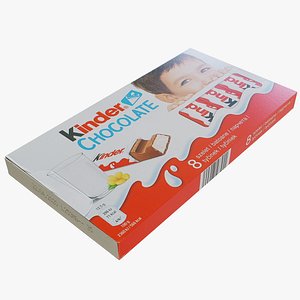 3D kinder chocolate wrapper - TurboSquid 1473985