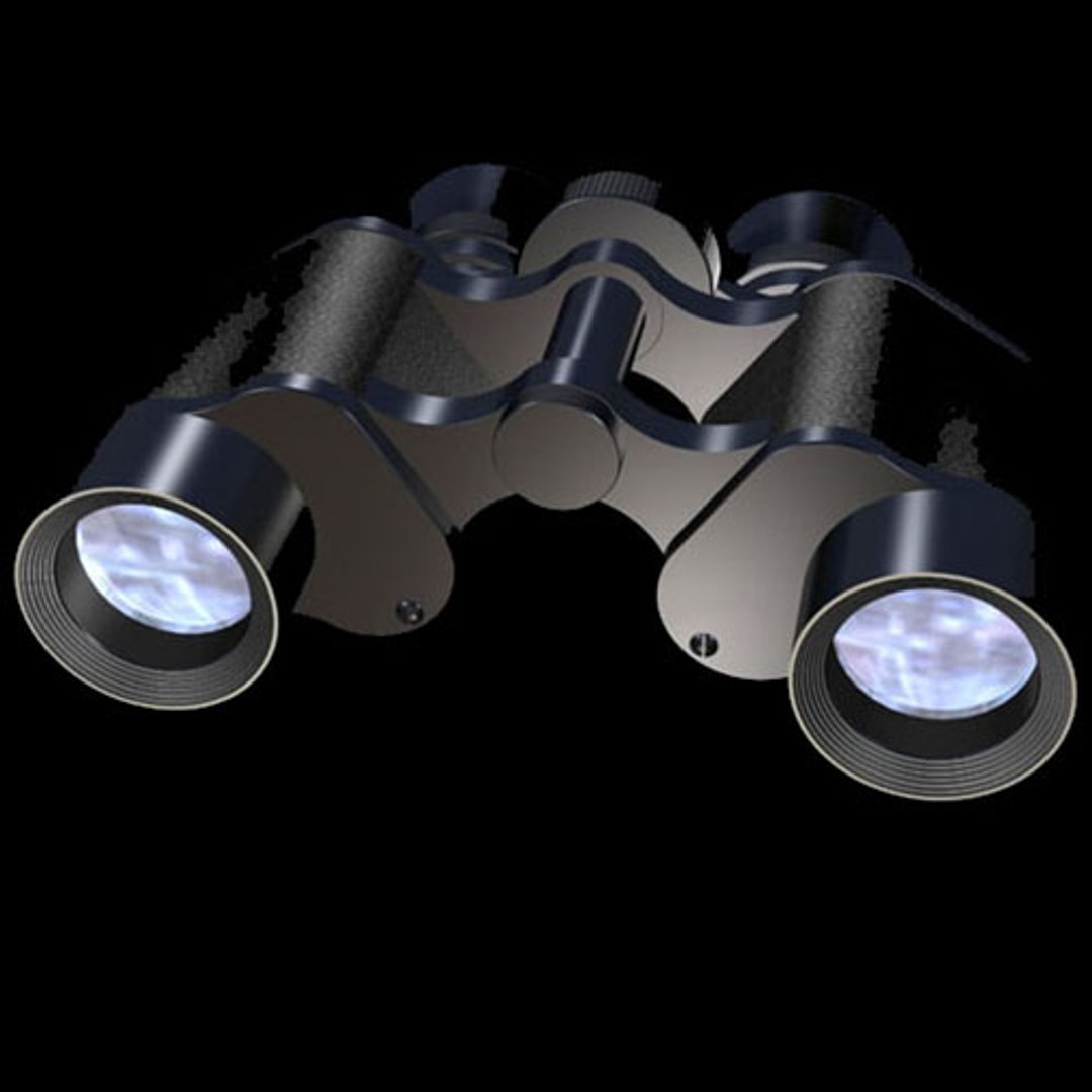 binoculars binocular 3d max