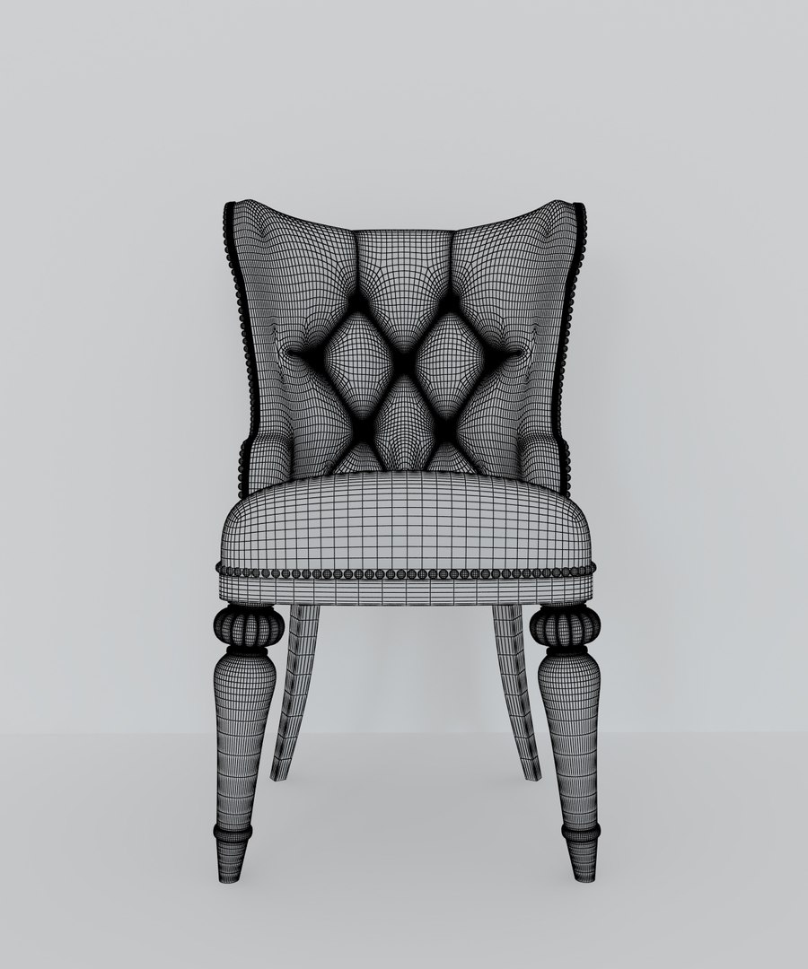 classic chair 3d model