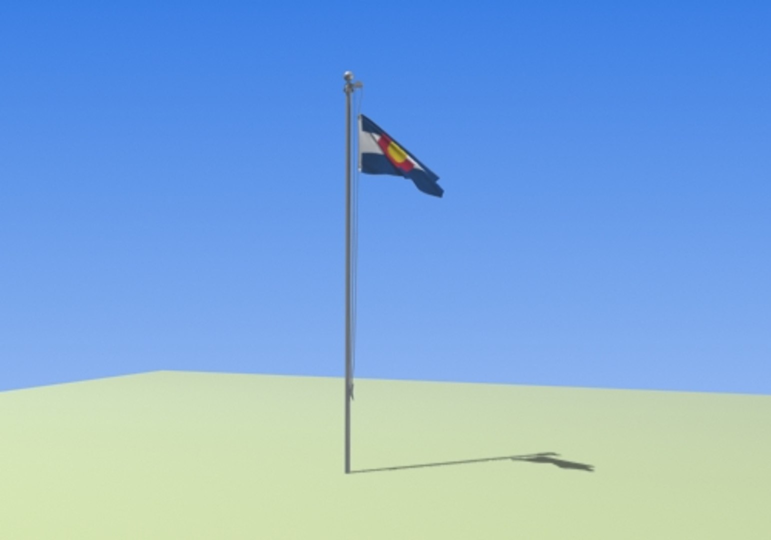 cloth modifier flag max