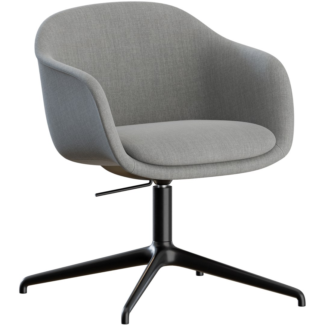 Fiber Conference Armchair Swivel By Muuto 3D - TurboSquid 2128530