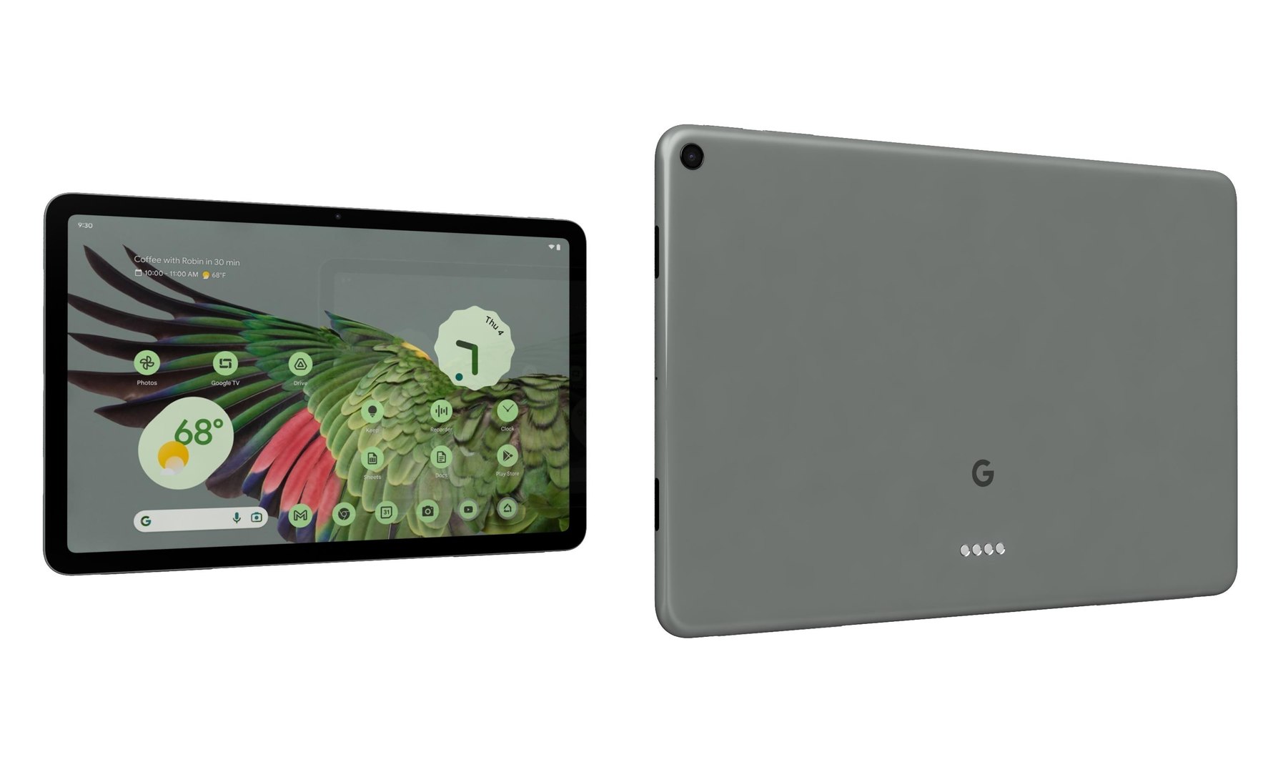 Google Pixel Tablet Gray Model - TurboSquid 2080351