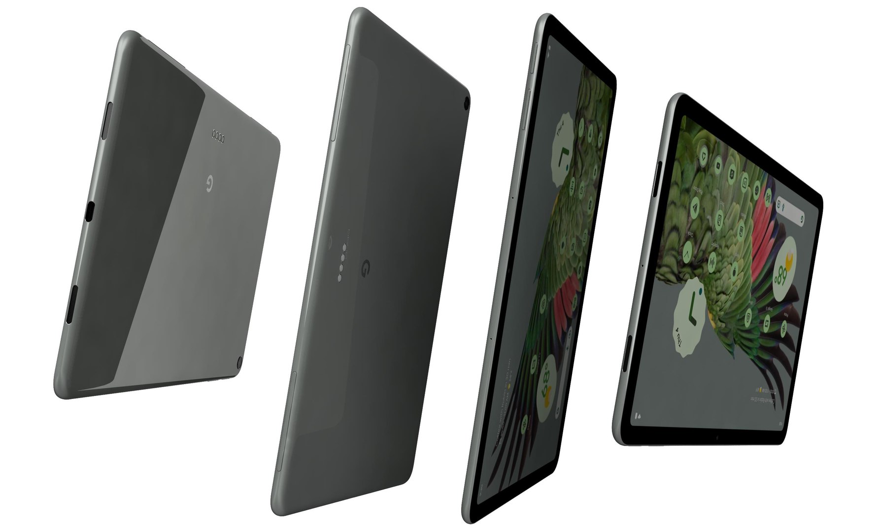 Google Pixel Tablet Gray Model - TurboSquid 2080351
