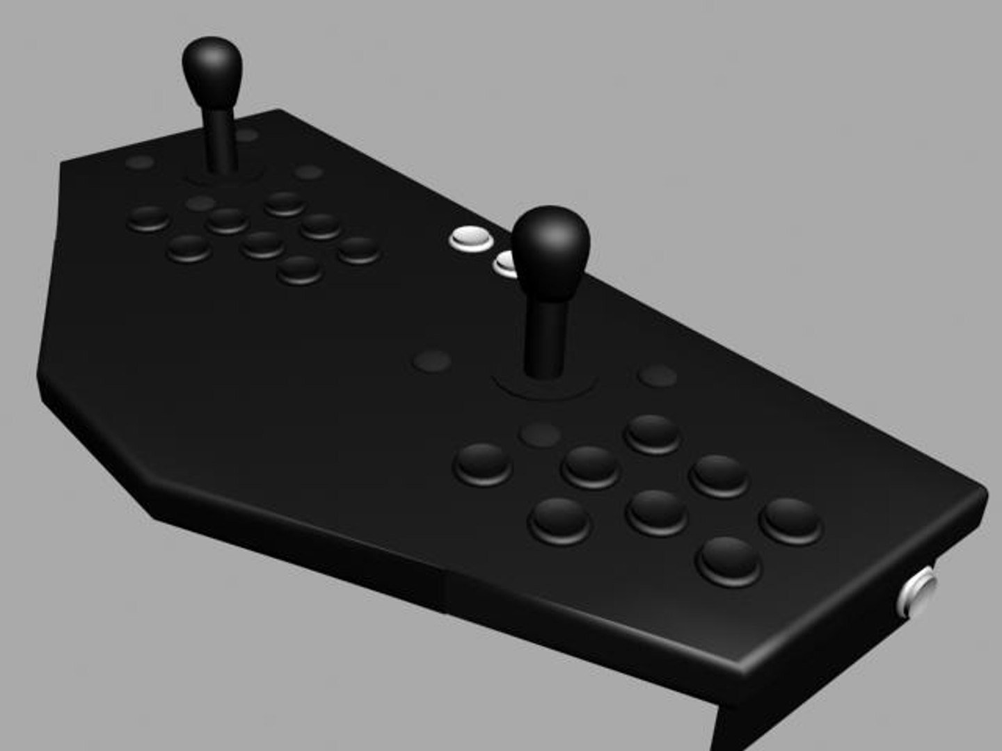 3d x-arcade controller pad model