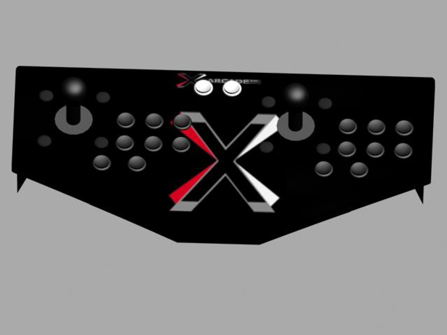 3d x-arcade controller pad model