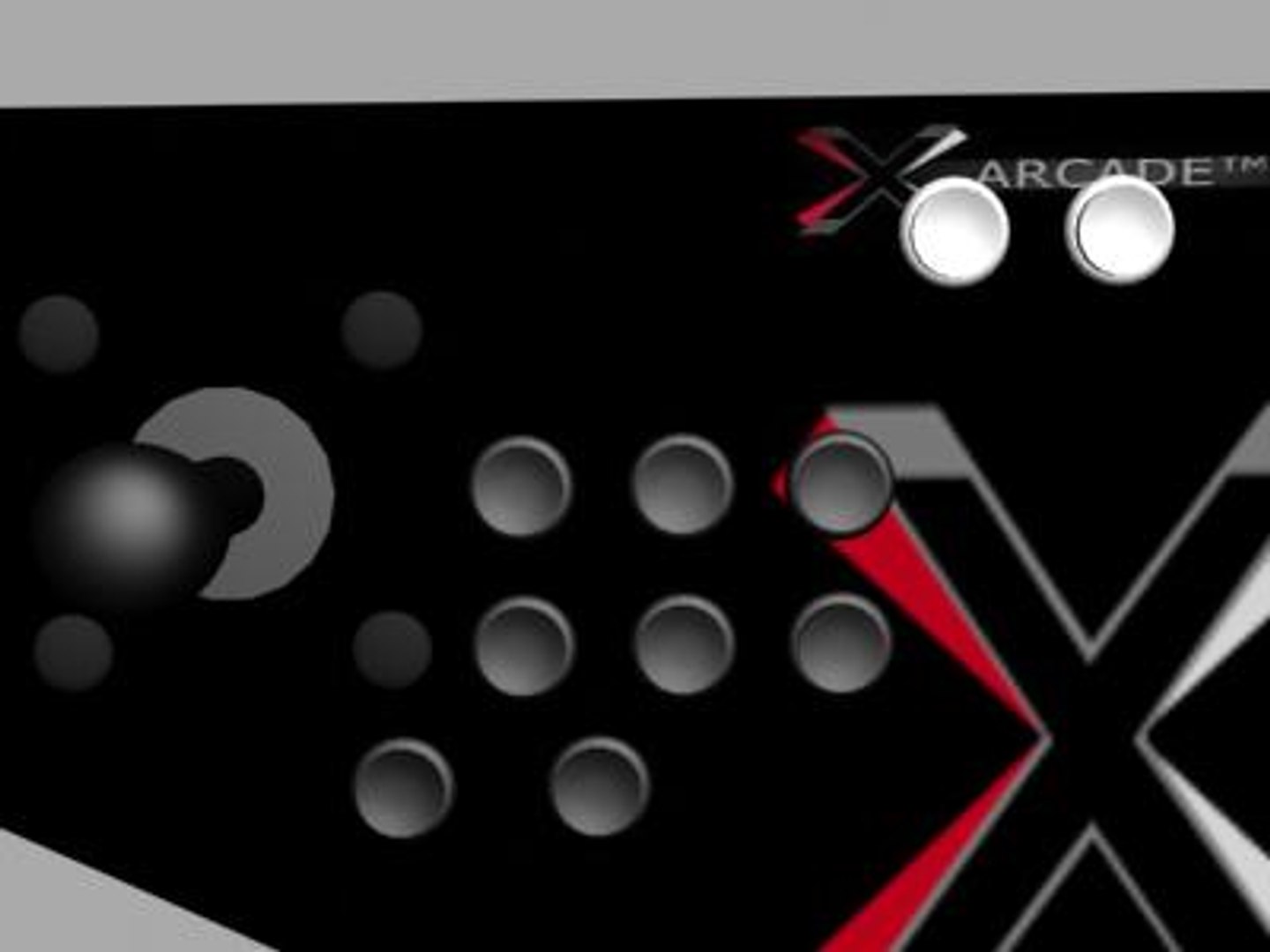 3d x-arcade controller pad model