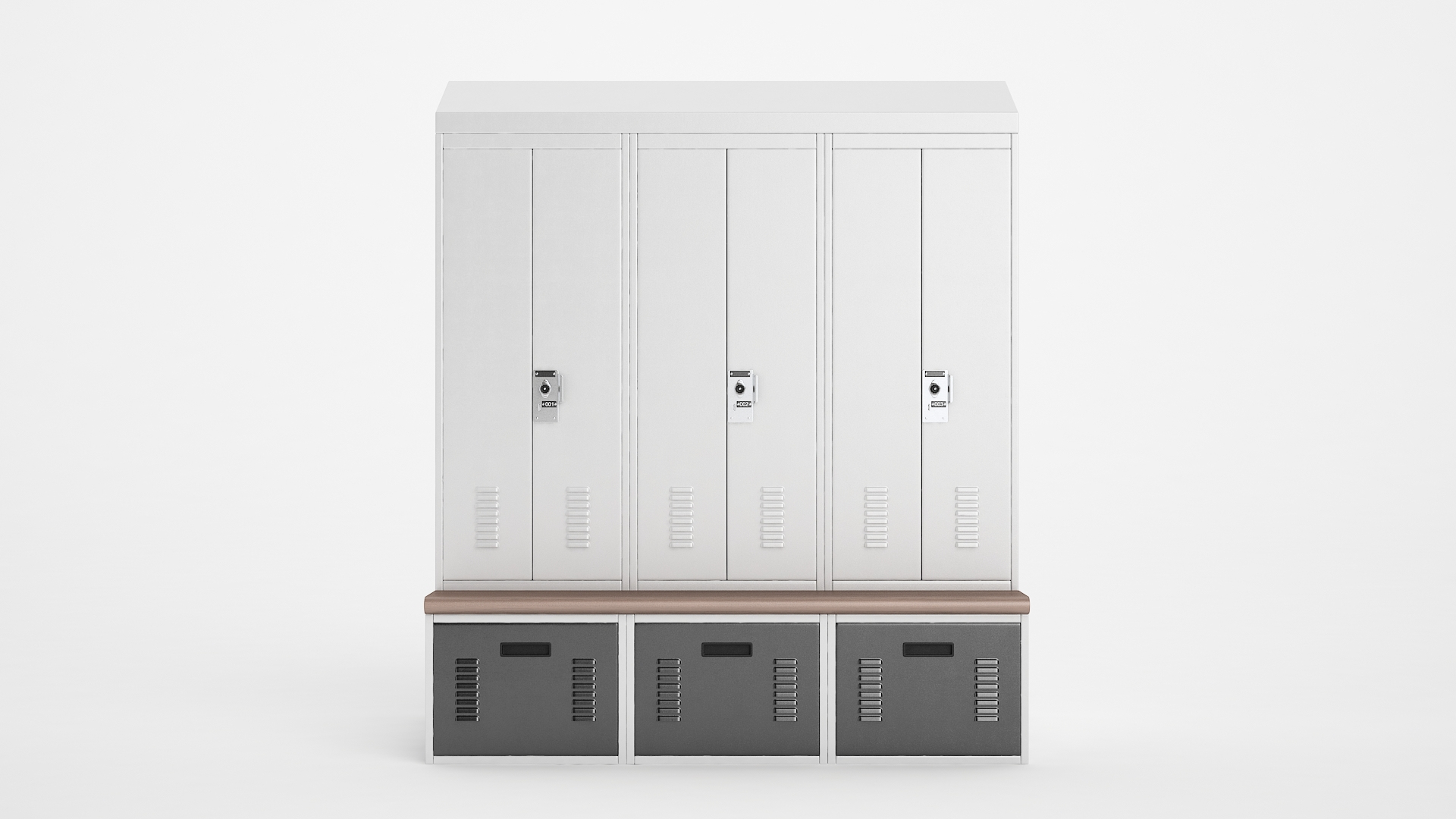 Personal Storage Lockers 3D Model - TurboSquid 1463143