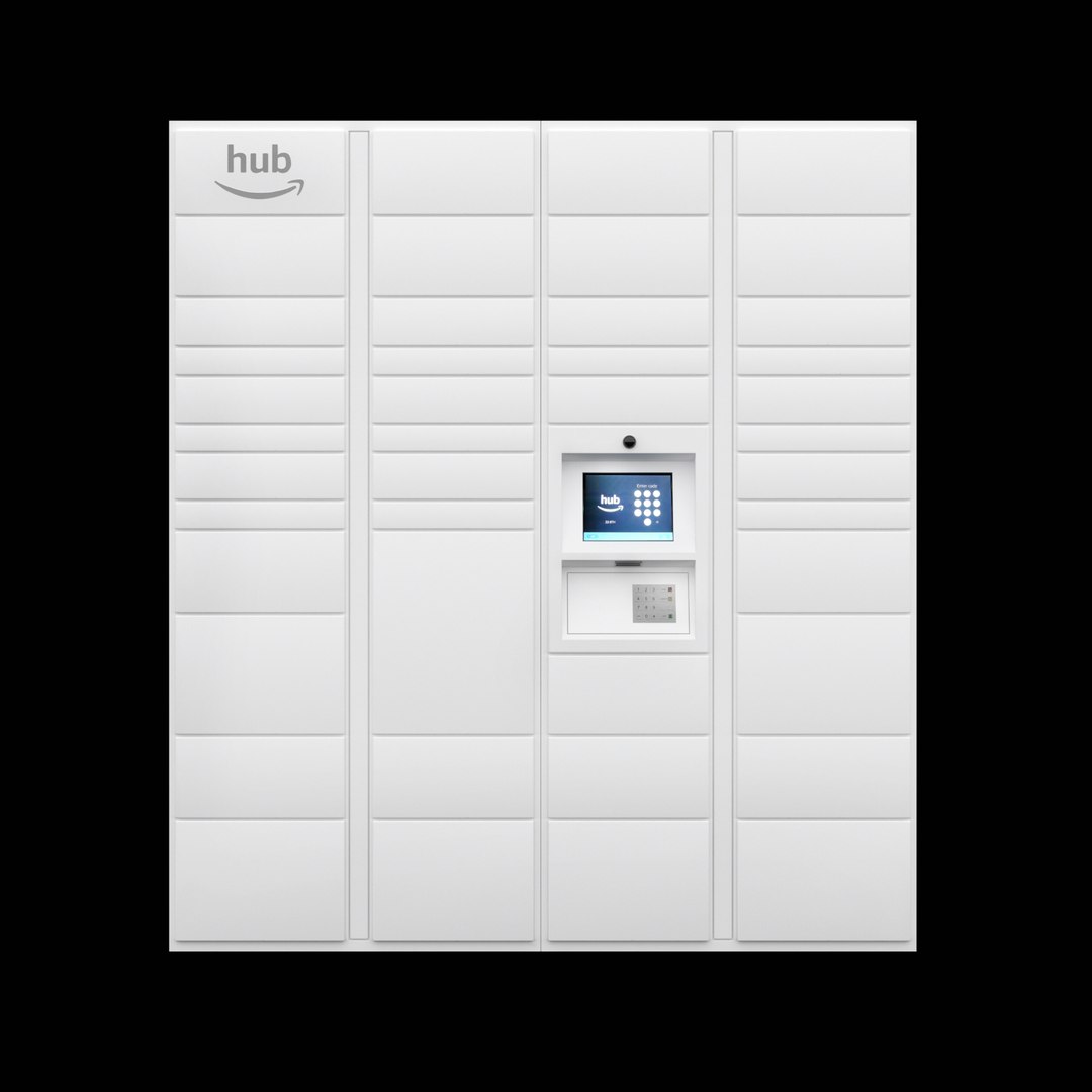 Apartments Amazon Hub Locker 3D - TurboSquid 1659880