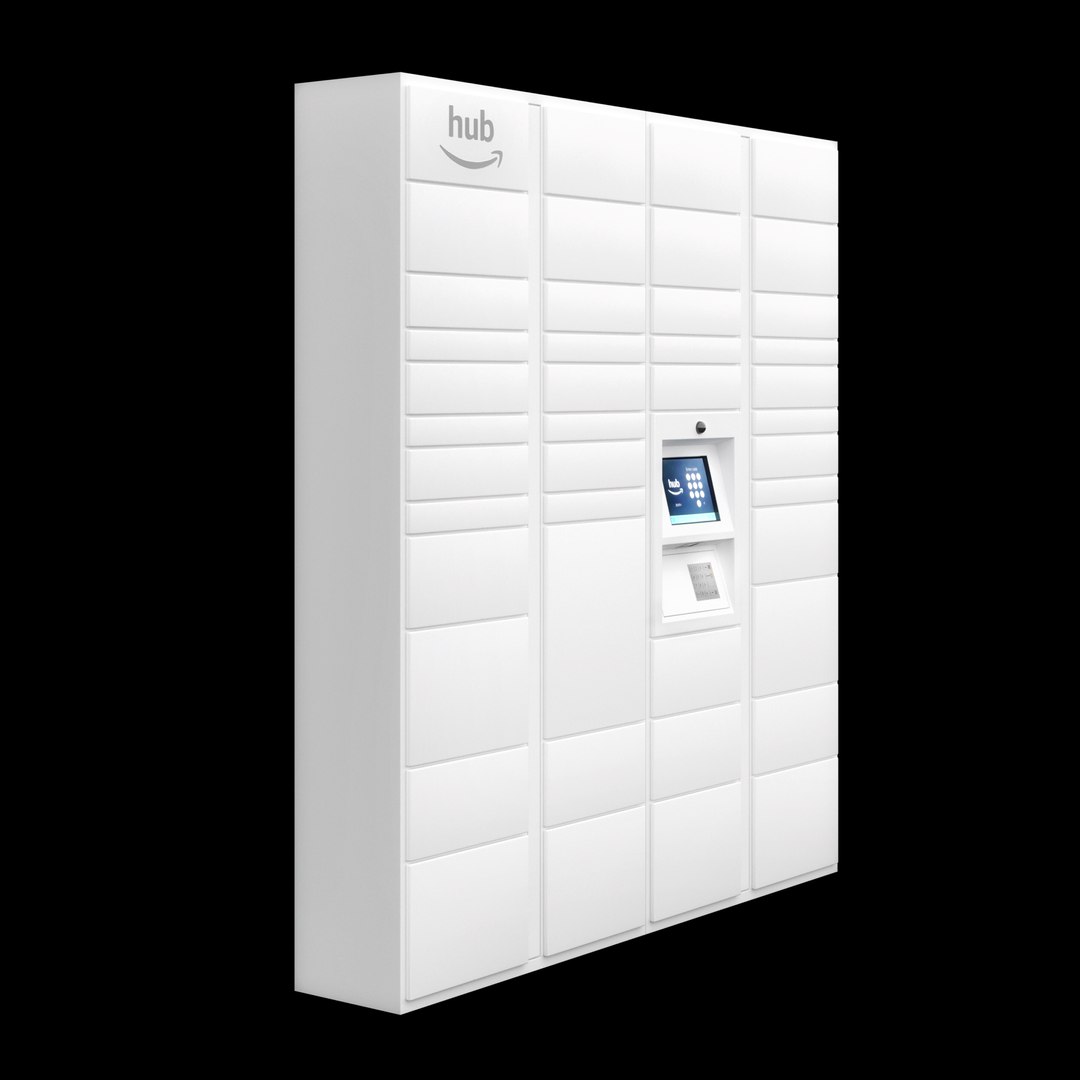 Apartments Amazon Hub Locker 3D - TurboSquid 1659880