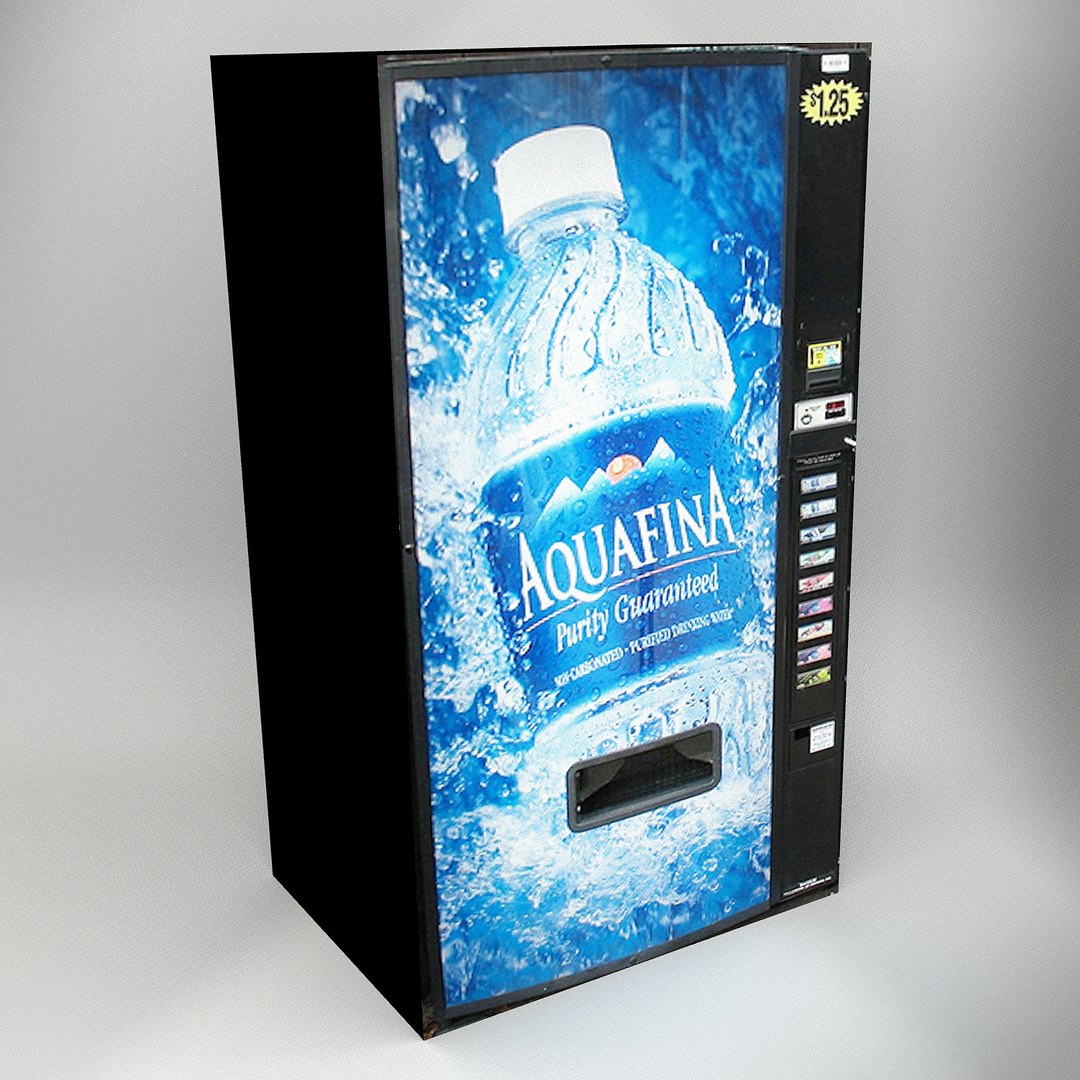 3d Model Of Vending Machines
