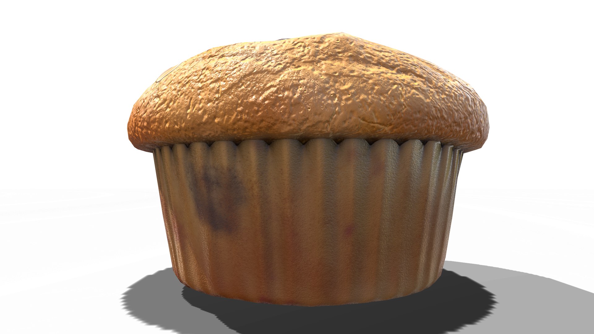Blueberry Muffin 3D Model - TurboSquid 2036582