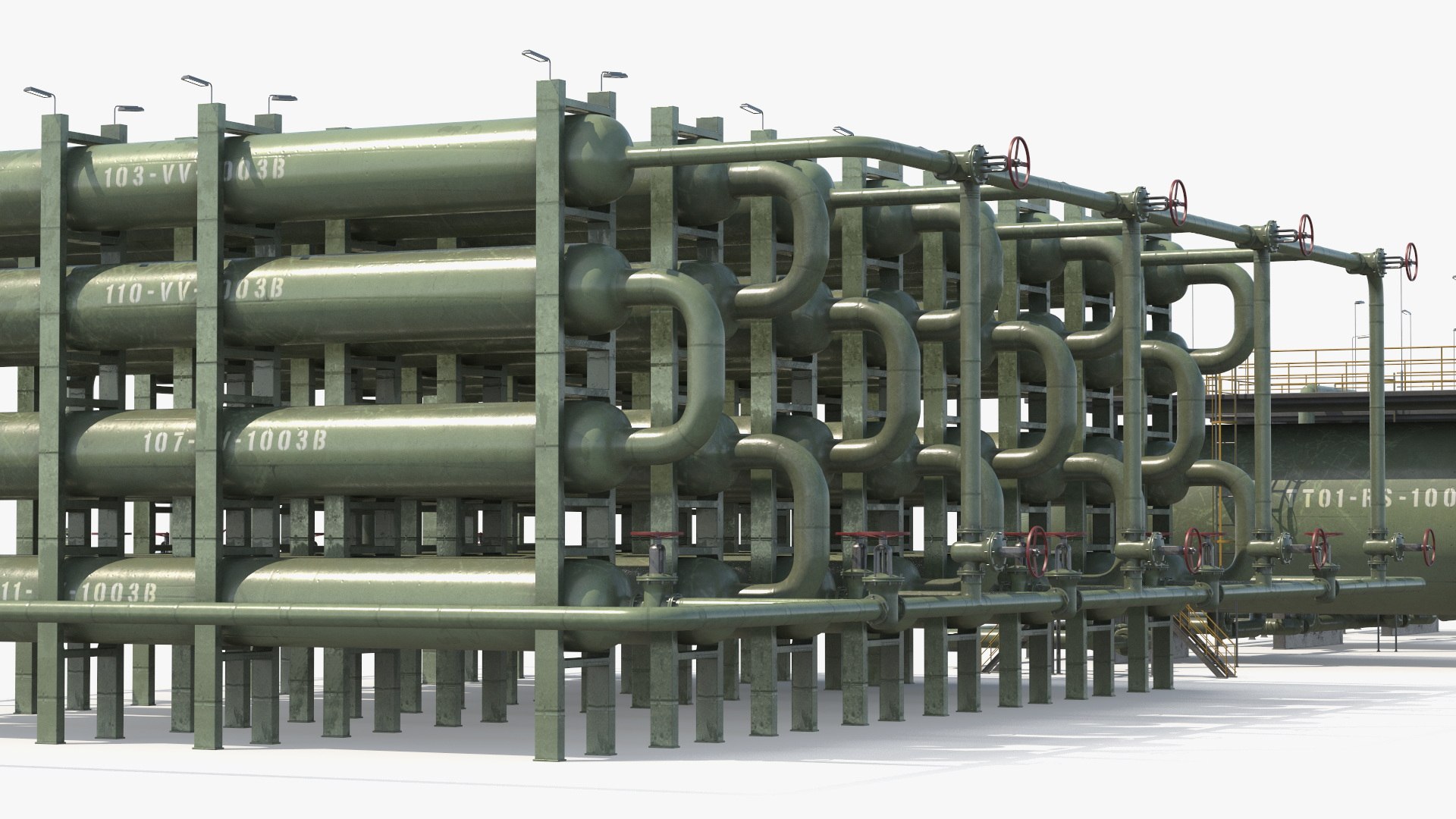Separators Heat Exchangers Green 3D Model - TurboSquid 2299968