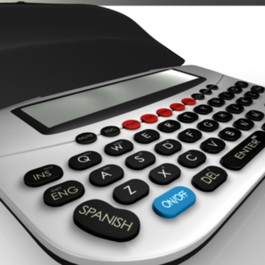Calculator 3d Model