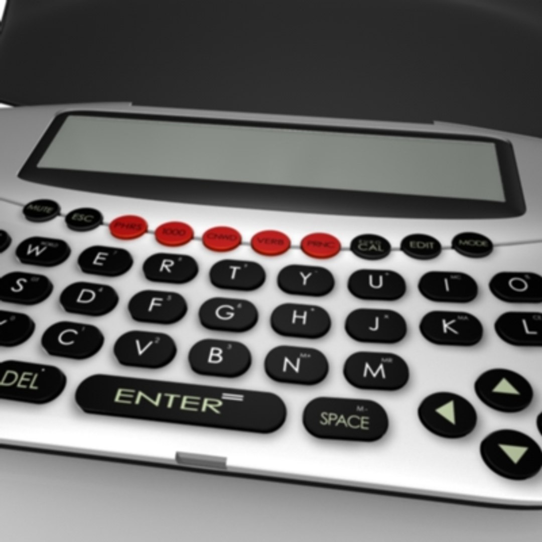 Calculator 3d Model