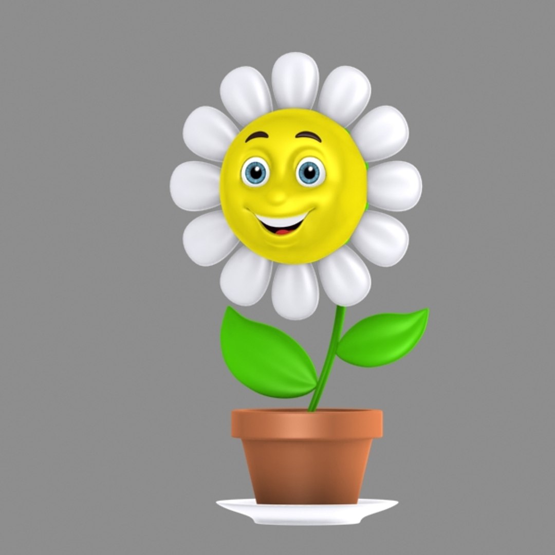 Cartoon Flower Max