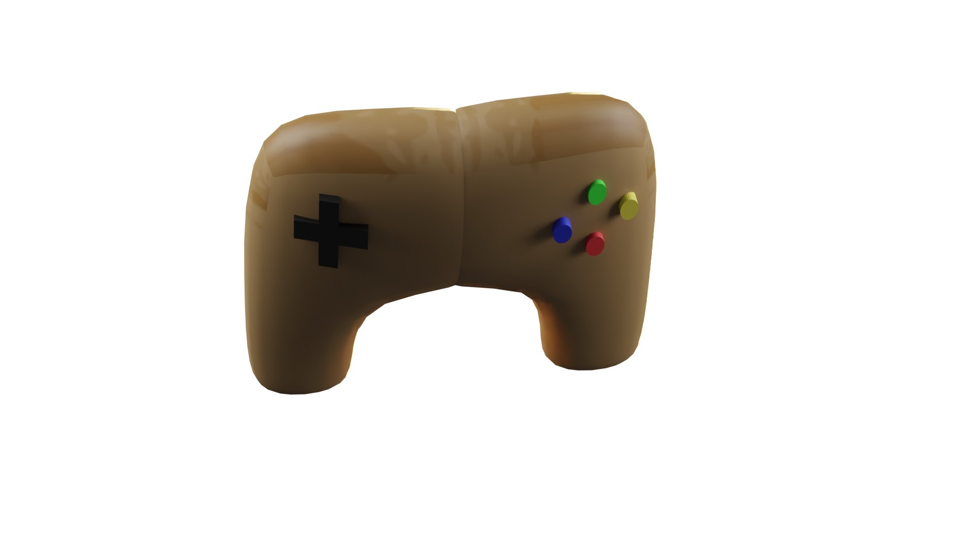 Unique Gamepad 3D - TurboSquid 2042742