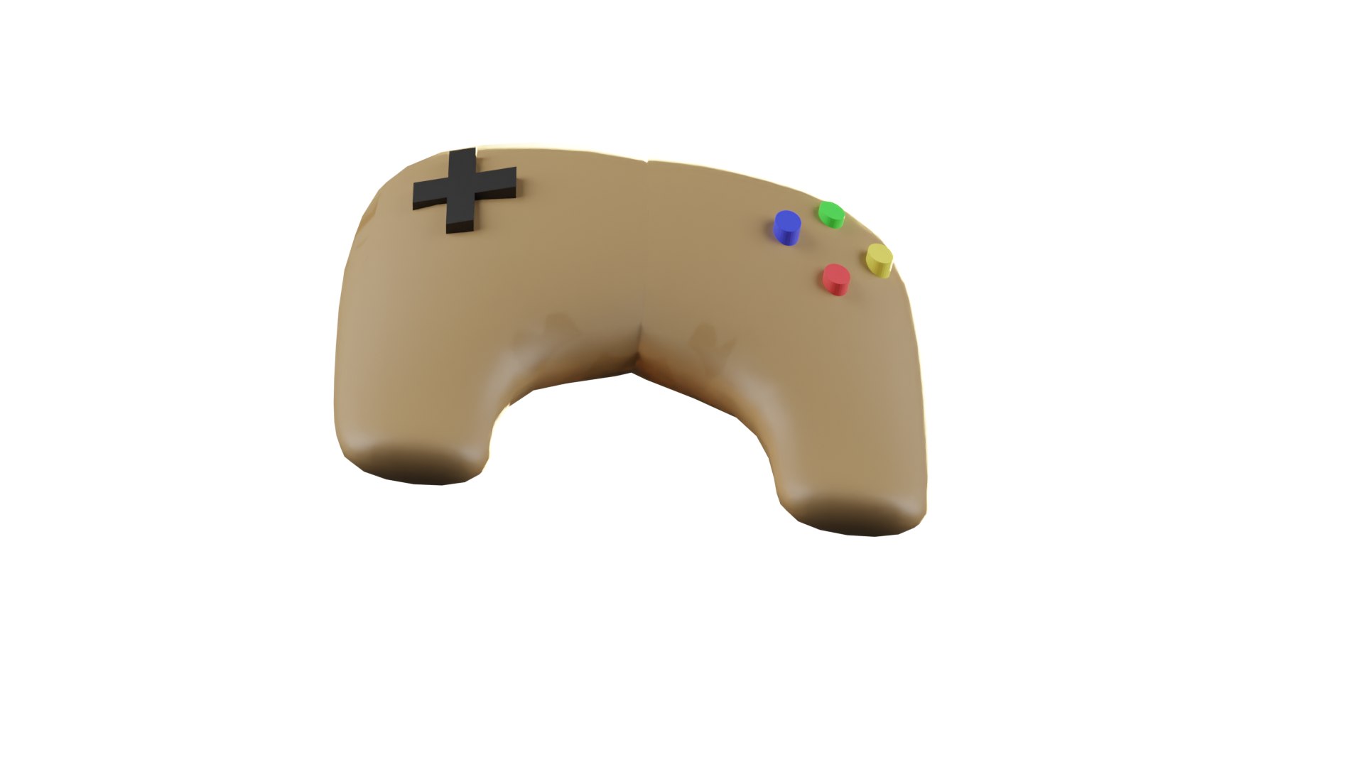 Unique Gamepad 3D - TurboSquid 2042742