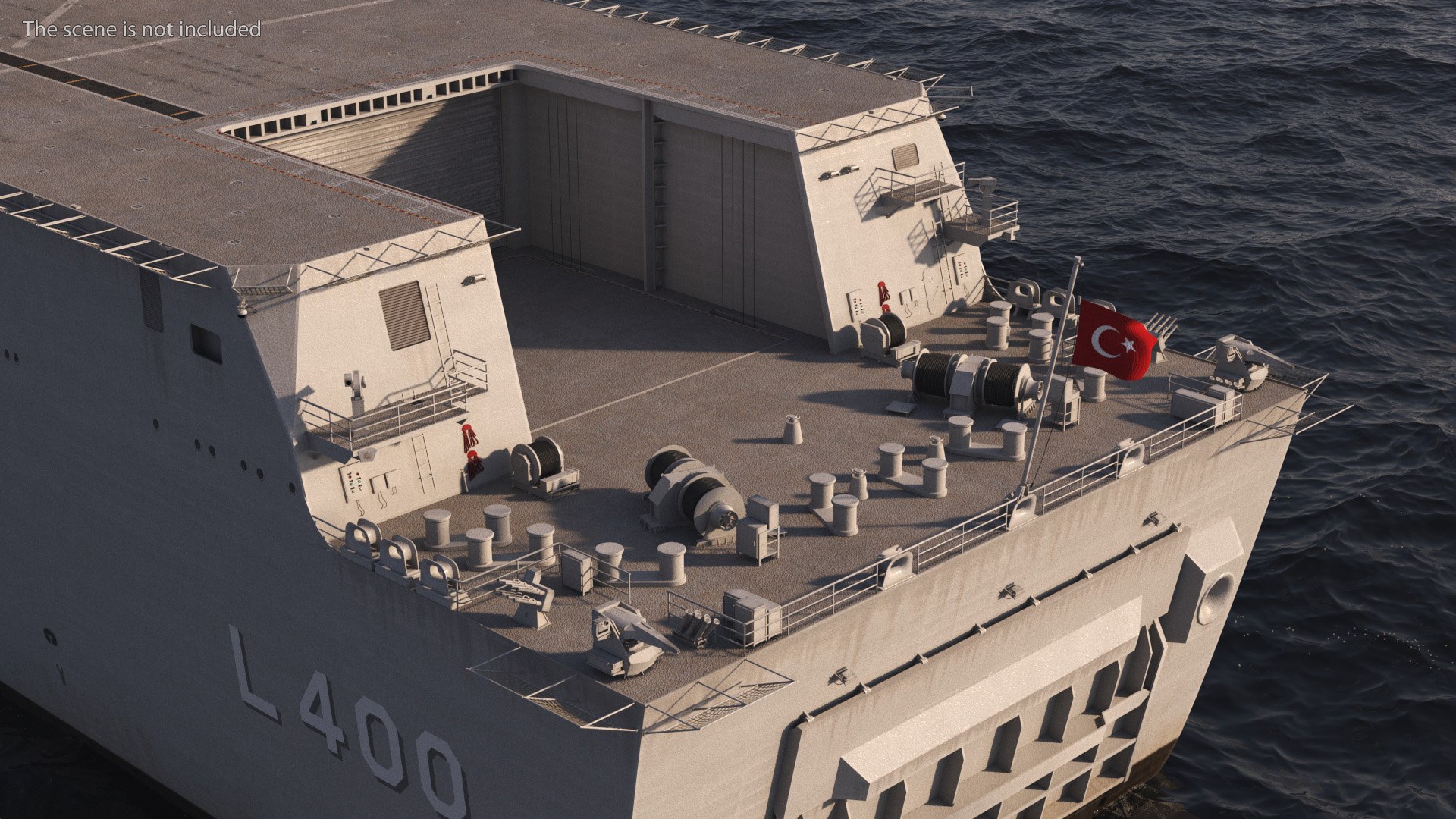 3D Model TCG Anadolu L400 - TurboSquid 2328342