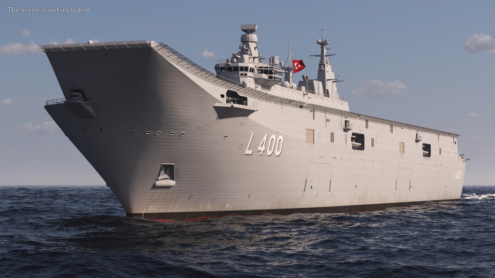 3D Model TCG Anadolu L400 - TurboSquid 2328342