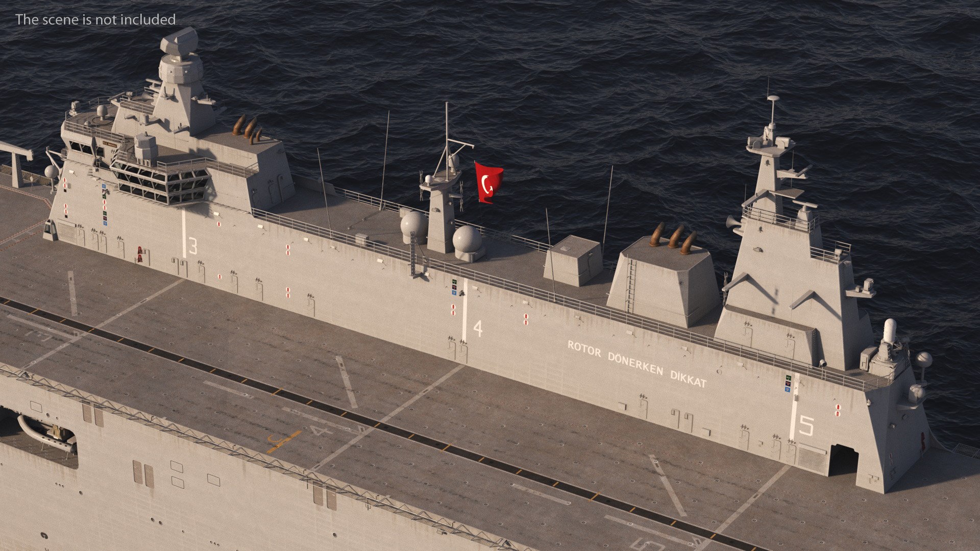 3D Model TCG Anadolu L400 - TurboSquid 2328342