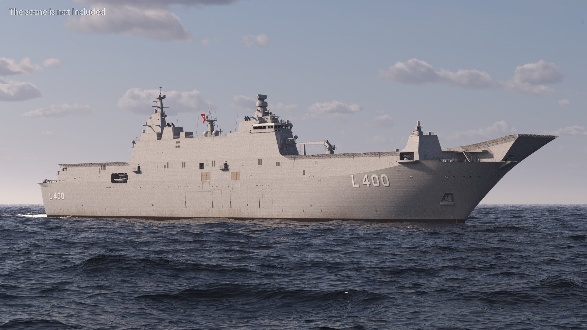 3D Model TCG Anadolu L400 - TurboSquid 2328342